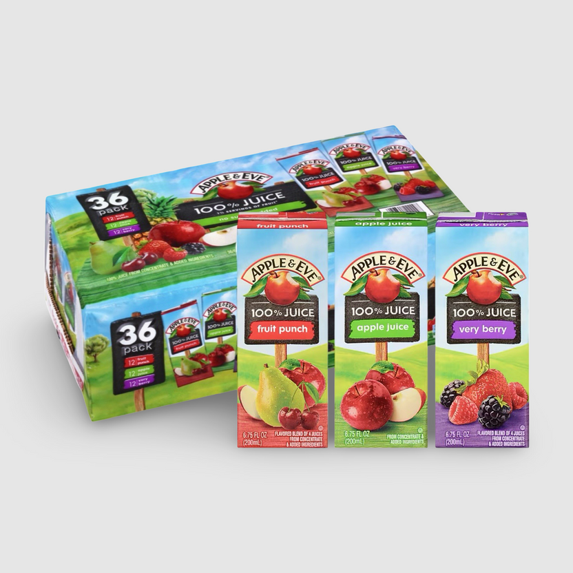 Apple & Eve Juice Box Variety 36 Pack – RefreshCo Barbados